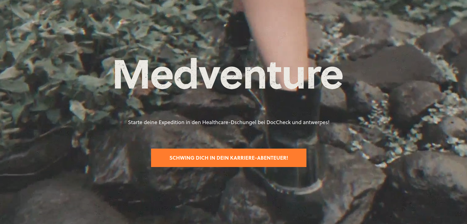 Karriere bei DocCheck & antwerpes | Medventure
